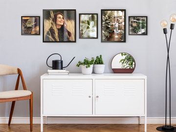 Fotowand: Ideen und fertige Bilderwand-Sets | myposter