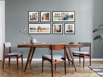 Fotowand: Ideen und fertige Bilderwand-Sets | myposter