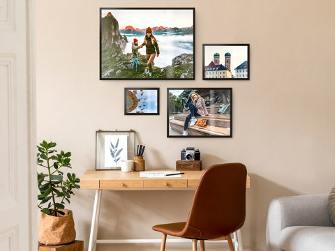Fotowand: Ideen und fertige Bilderwand-Sets | myposter