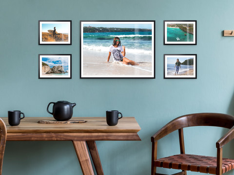 Fotowand: Ideen und fertige Bilderwand-Sets | myposter