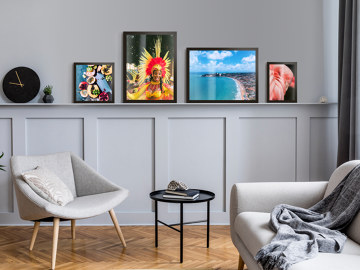 Fotowand: Ideen und fertige Bilderwand-Sets | myposter